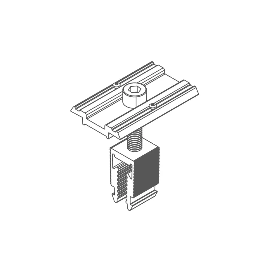 AEROCOMPACT CLM10 Middle clamp Click 30-46 - montážní systém k FVE ...
